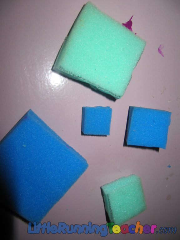 Sponge Painting « Little Running Teacher