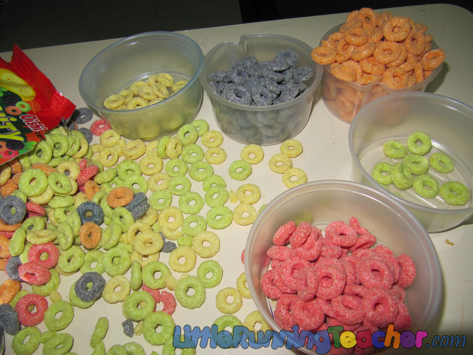 Fruit Loop Sand Art « Little Running Teacher
