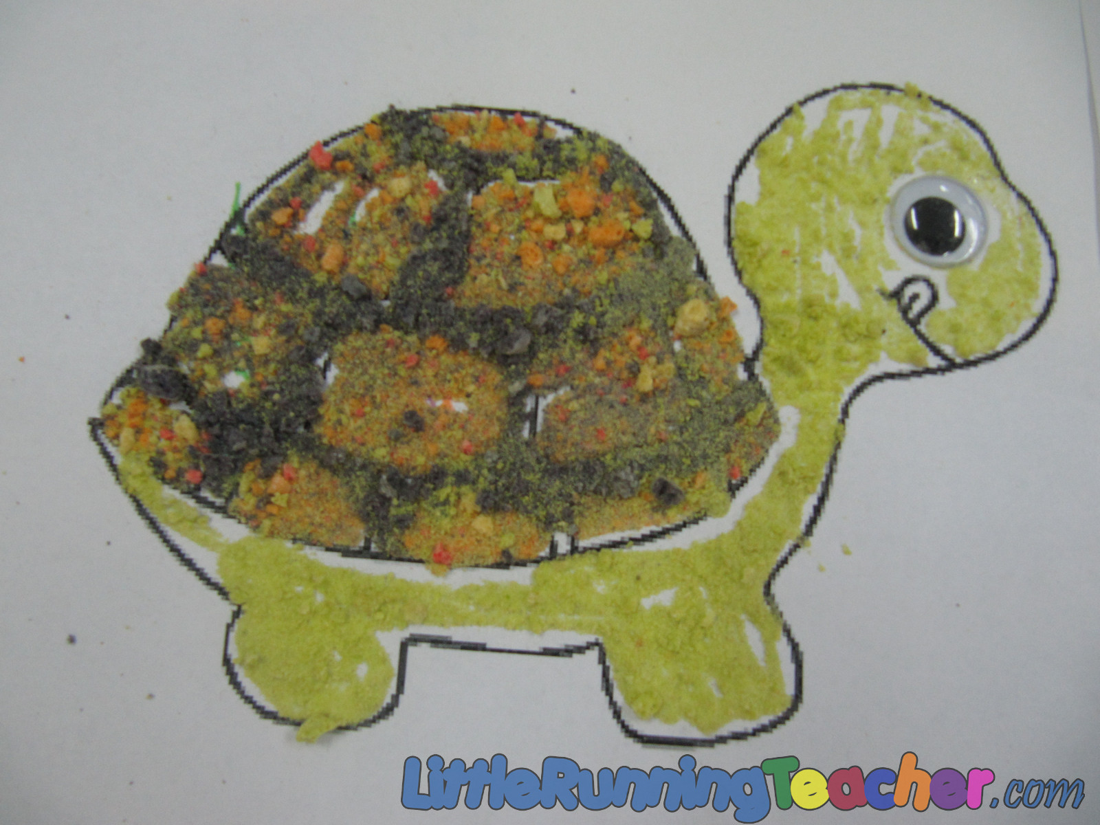 Fruit Loop Sand Art « Little Running Teacher
