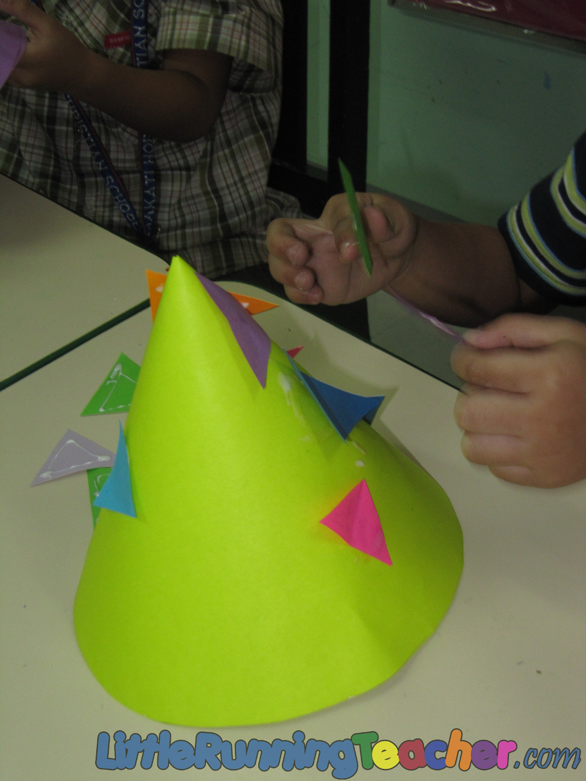 Triangles on a Triangle Hat « Little Running Teacher