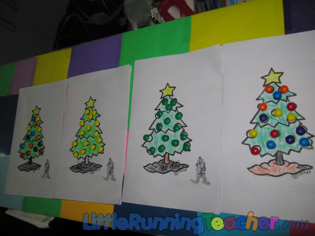 M&M Christmas Tree « Little Running Teacher