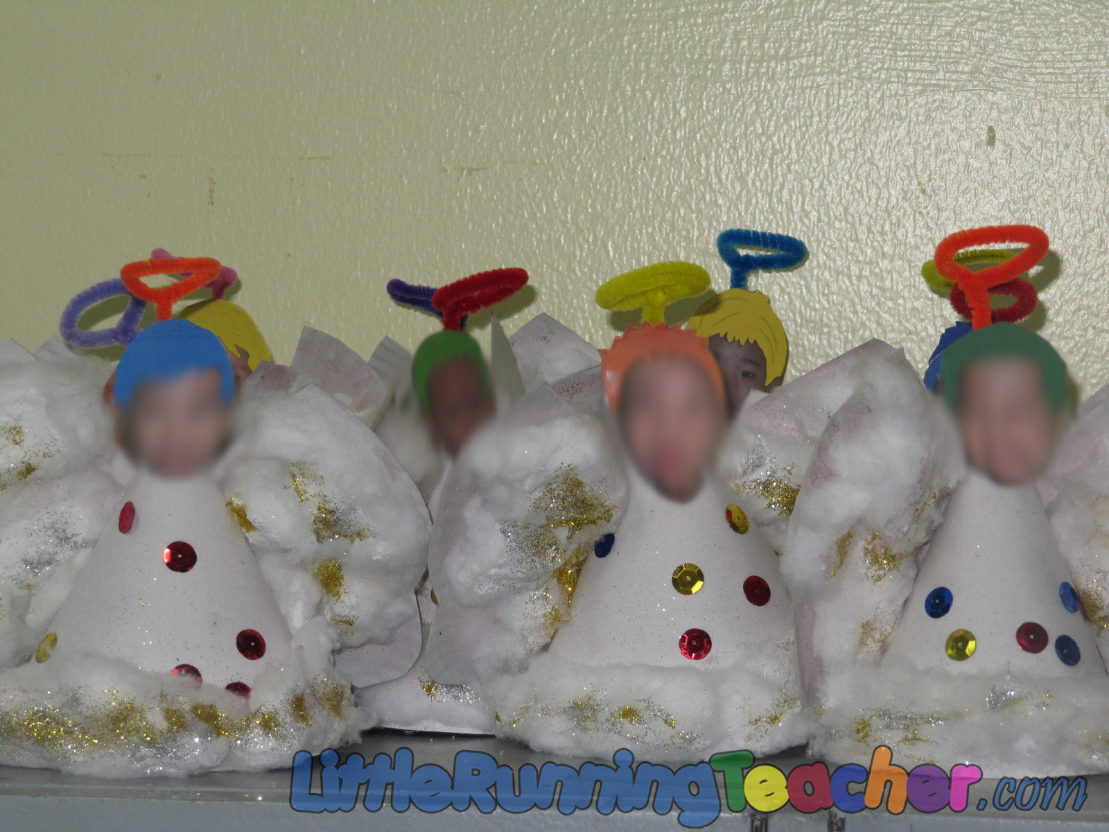 Little Paper Plate Angels « Little Running Teacher