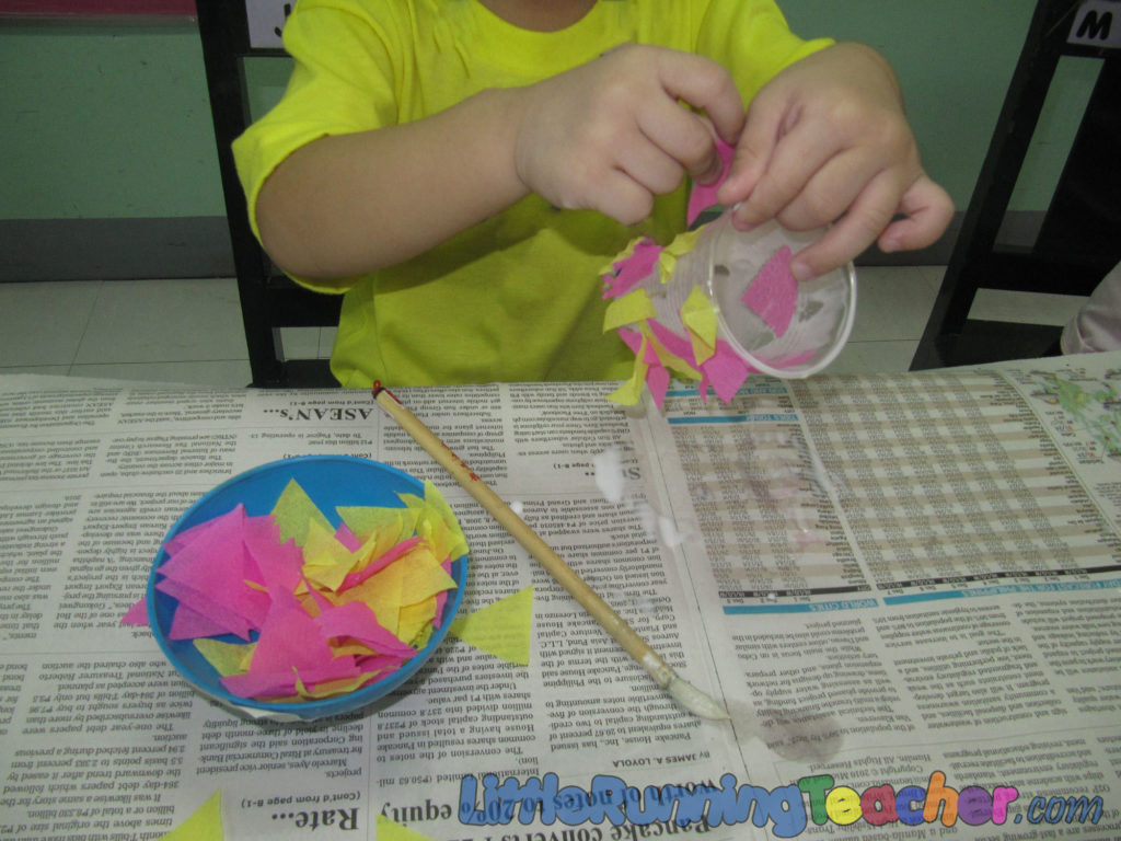 Plastic Cup Decor « Little Running Teacher