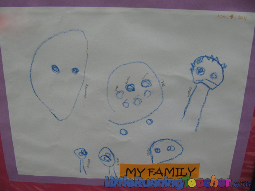 Draw a Family Portrait « Little Running Teacher
