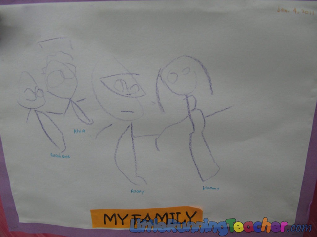 Draw a Family Portrait « Little Running Teacher