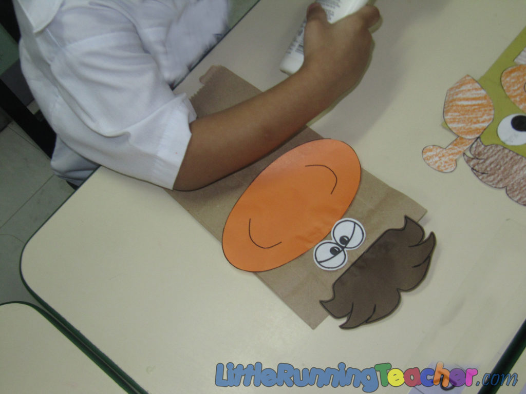 Making Hand Puppets using Brown Paper Bags « Little Running Teacher