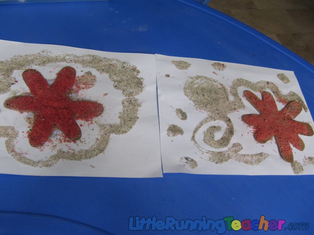 Starfish Art with Rock Salt « Little Running Teacher