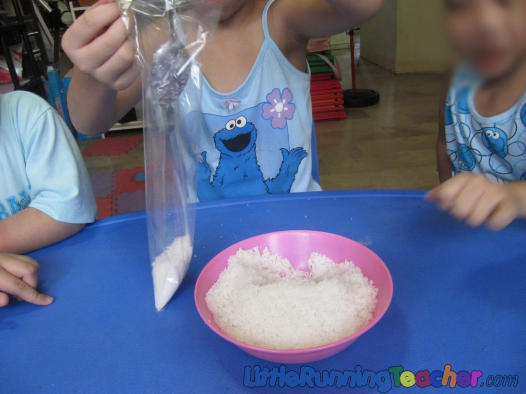 Sand Bottles with Rock Salt « Little Running Teacher