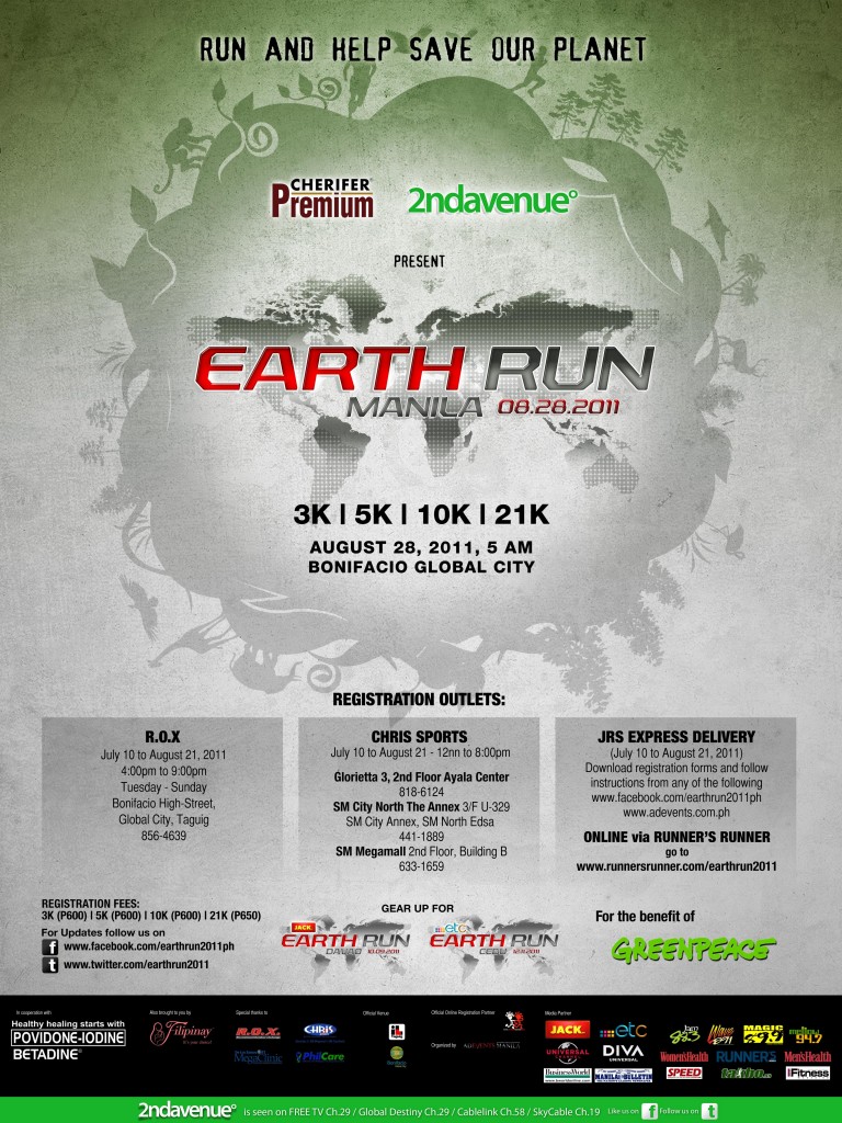 Run for a Cause, Run for Planet Earth in Earth Run 2011 « Little ...