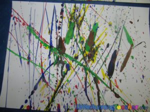 Splatter Painting like Jackson Pollock « Little Running Teacher