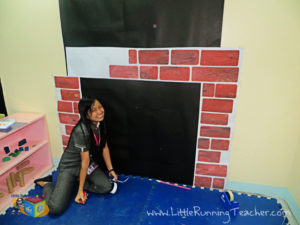 Classroom Fireplace Decor for Christmas « Little Running Teacher