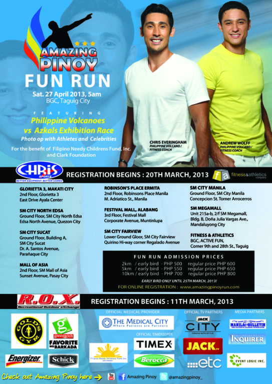 Amazing Pinoy Fun Run: Amazing Race Pinoy Style with The Philippine ...