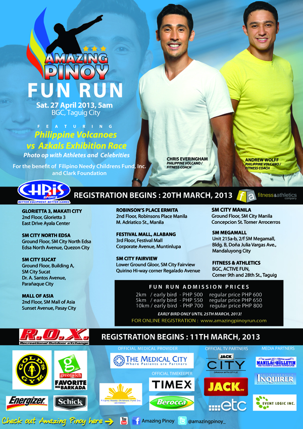 Amazing Pinoy Fun Run: Amazing Race Pinoy Style with The Philippine ...